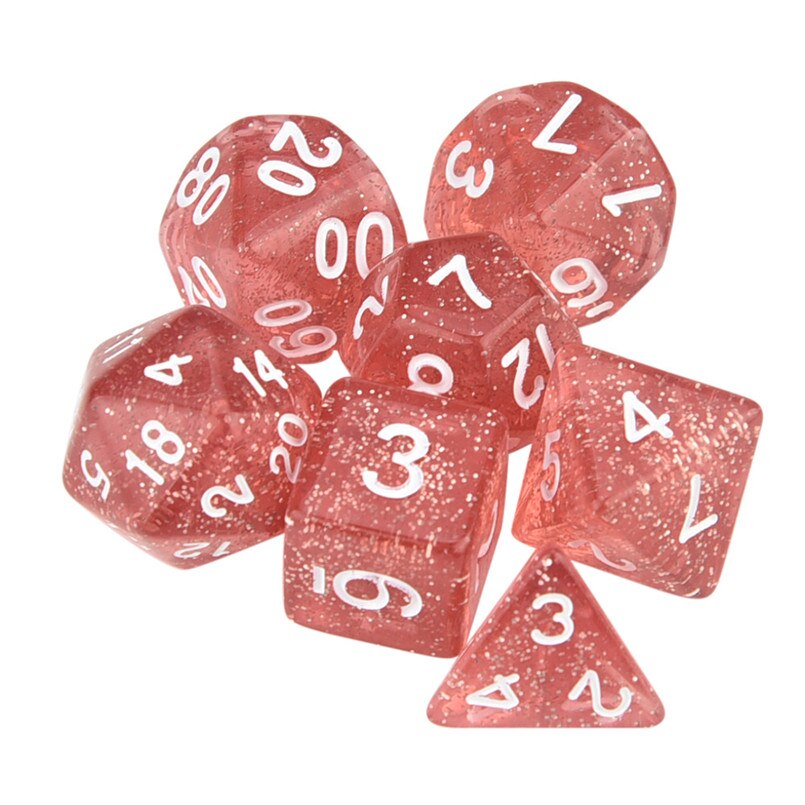 7Pcs dice set TRPG game polyhedron dados de rpg mu... – Grandado