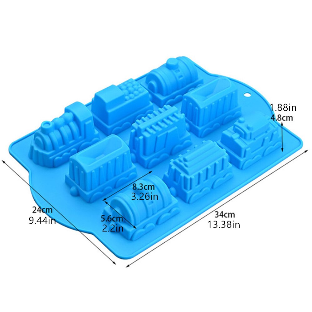 Train Shape Silicone Mousse Cake Mold Train Chocol... – Grandado