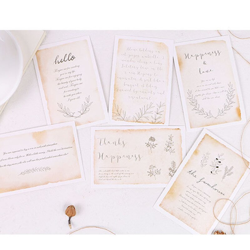 Infeel. me liefdesbrief postkaart Brief papier wen... – Vicedeal