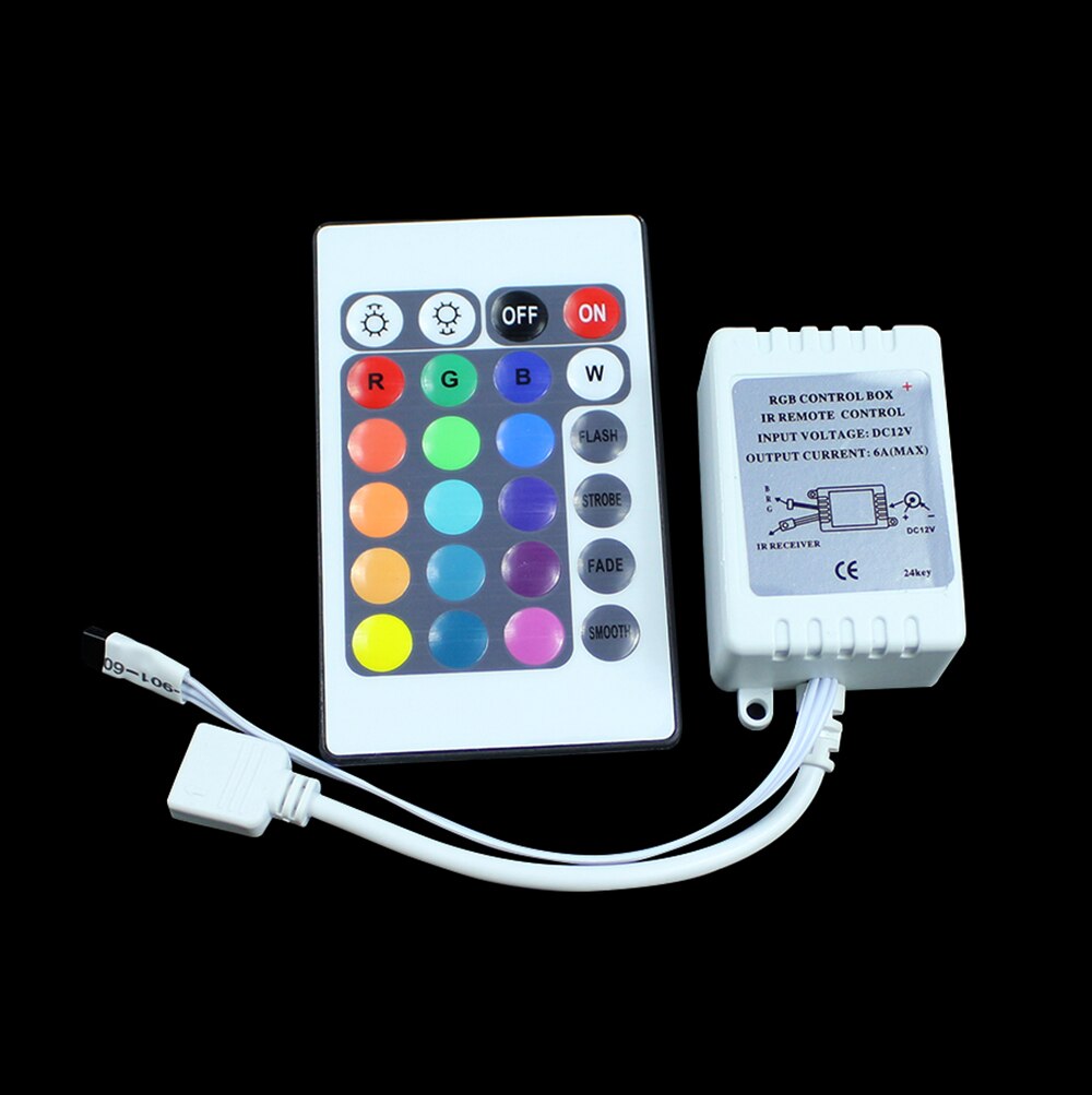 Led Controller 44 Keys 24 Keys LED IR RGB Controle... – Grandado