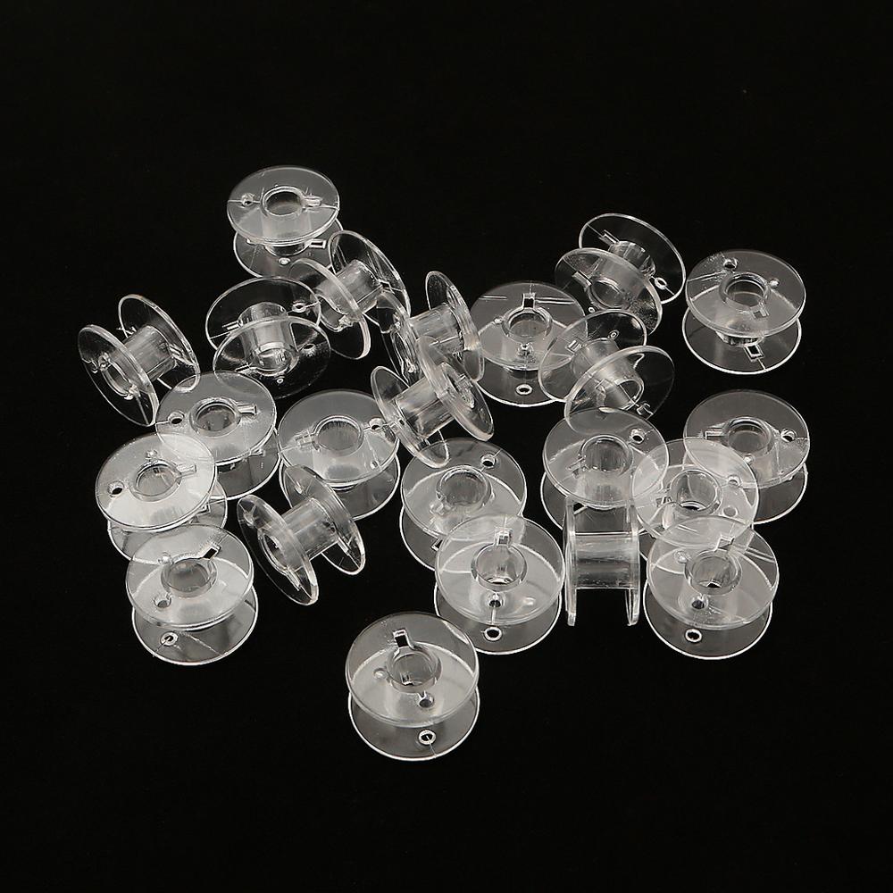 1/5/10Pcs Clear Sewing Machine Bobbins Spools Empt... – Grandado