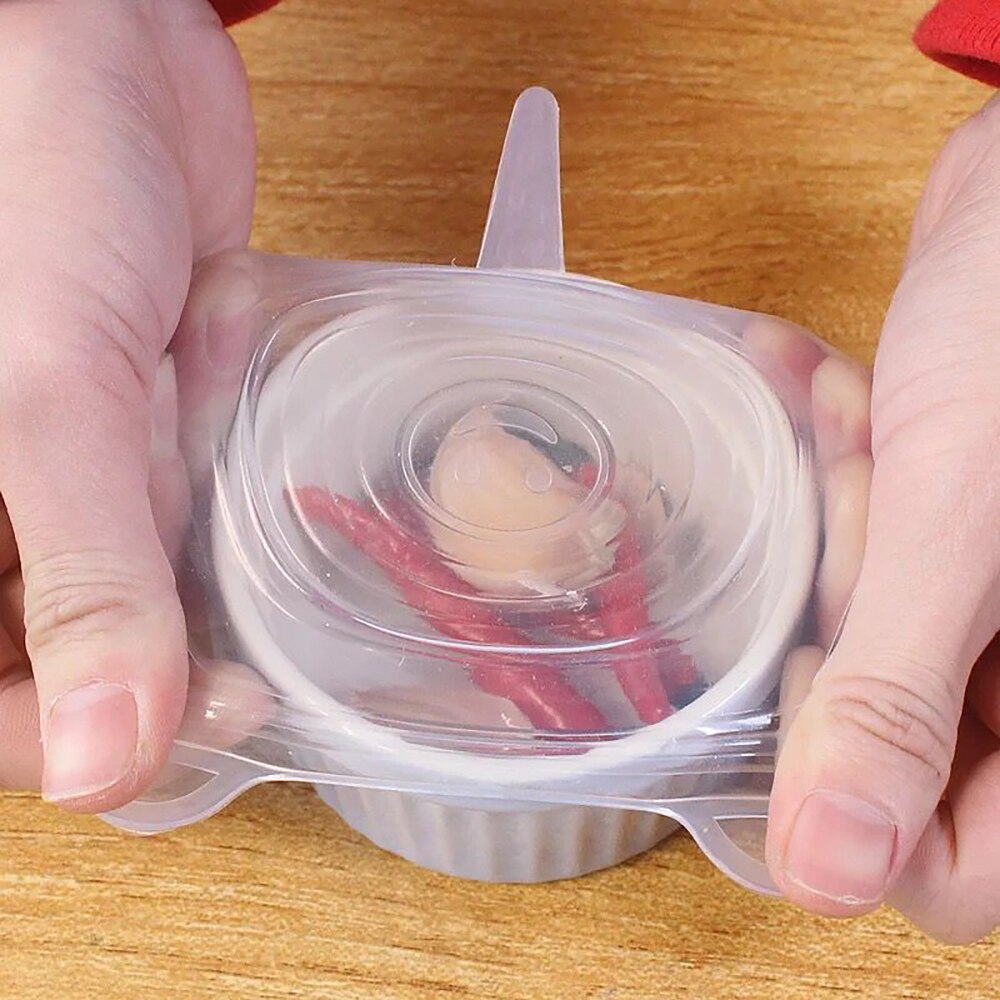 Universal Silicone Stretch Lids Lid 6PCS Easy Vacu... – Vicedeal