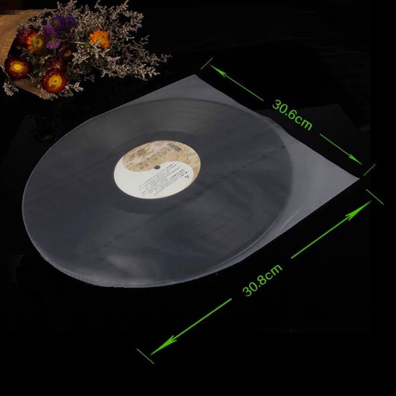 50Pcs 12" Vinyl Record Protecter LP Record Plastic... – Vicedeal