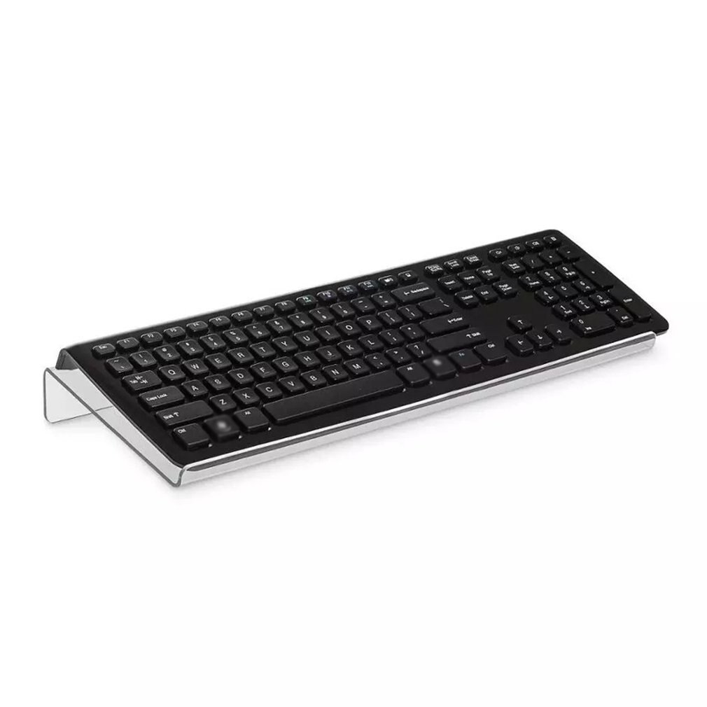 Acrylic Tilted Computer Keyboard Holder Clear Keyb... – Vicedeal