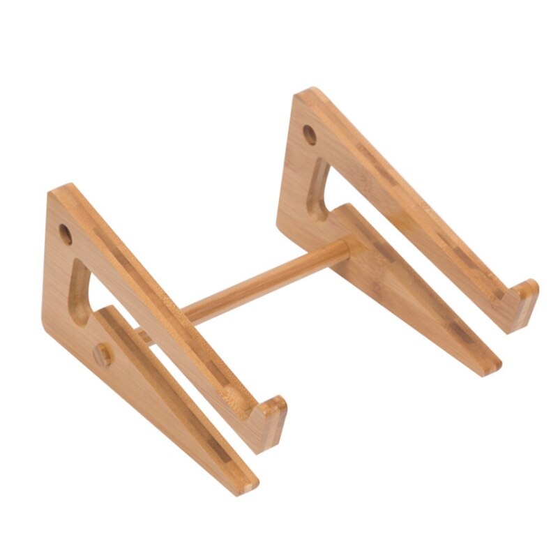 Bamboo Notebook Stand Laptop Computer Holder Incre... – Grandado
