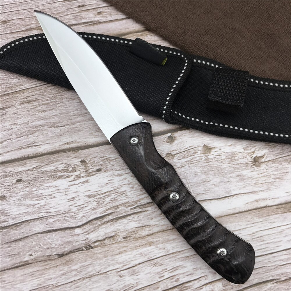 Fixed Blade Knife 5CR13MOV Stainless Steel Blade S... – Vicedeal