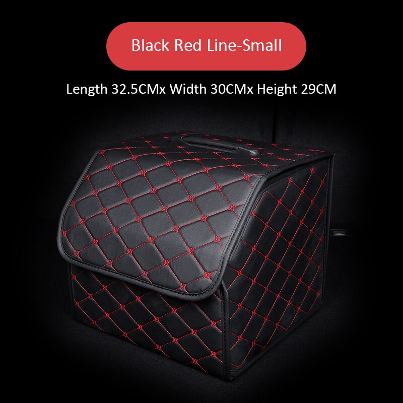 Car Storage Bag PU Leather Trunk Organizer Box For... – Grandado
