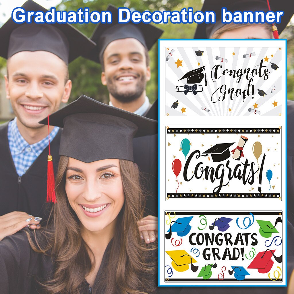 Party Photobooth Props Congrats Wall Banner Decora... – Vicedeal