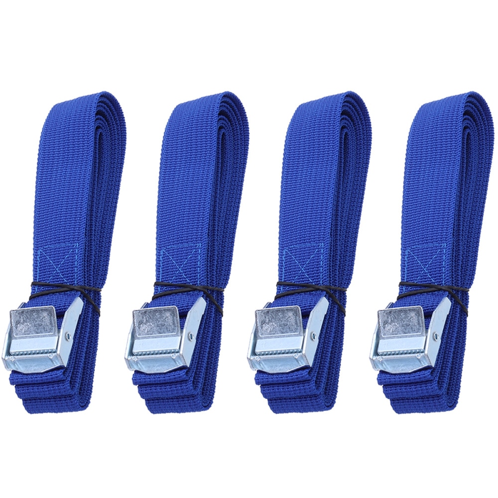 6Pcs Lashing Straps with Buckle Nylon Quick Releas... – Grandado