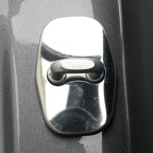 4Pcs Stainless Steel Car Door Lock Sticker Cover f... – Grandado