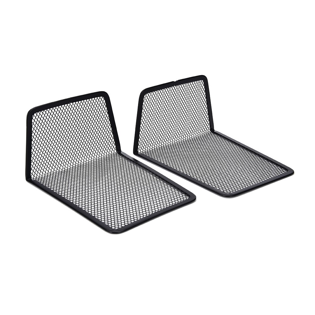 1 par bærbart sort metalnet læsebord arrangør desk... – Grandado