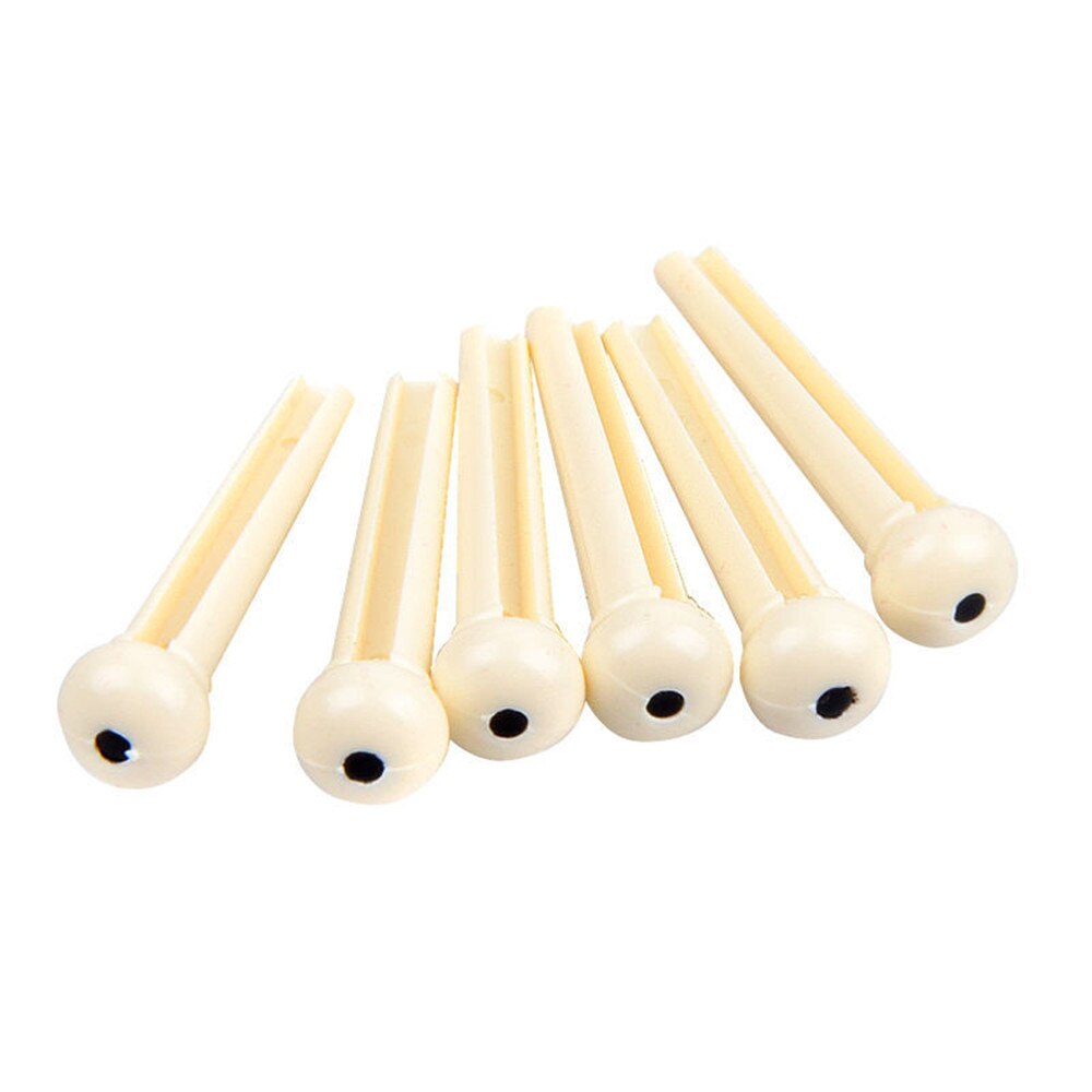6Pcs/Set Portable Guitar Bridge Pins Saddle Nut Ac... – Grandado