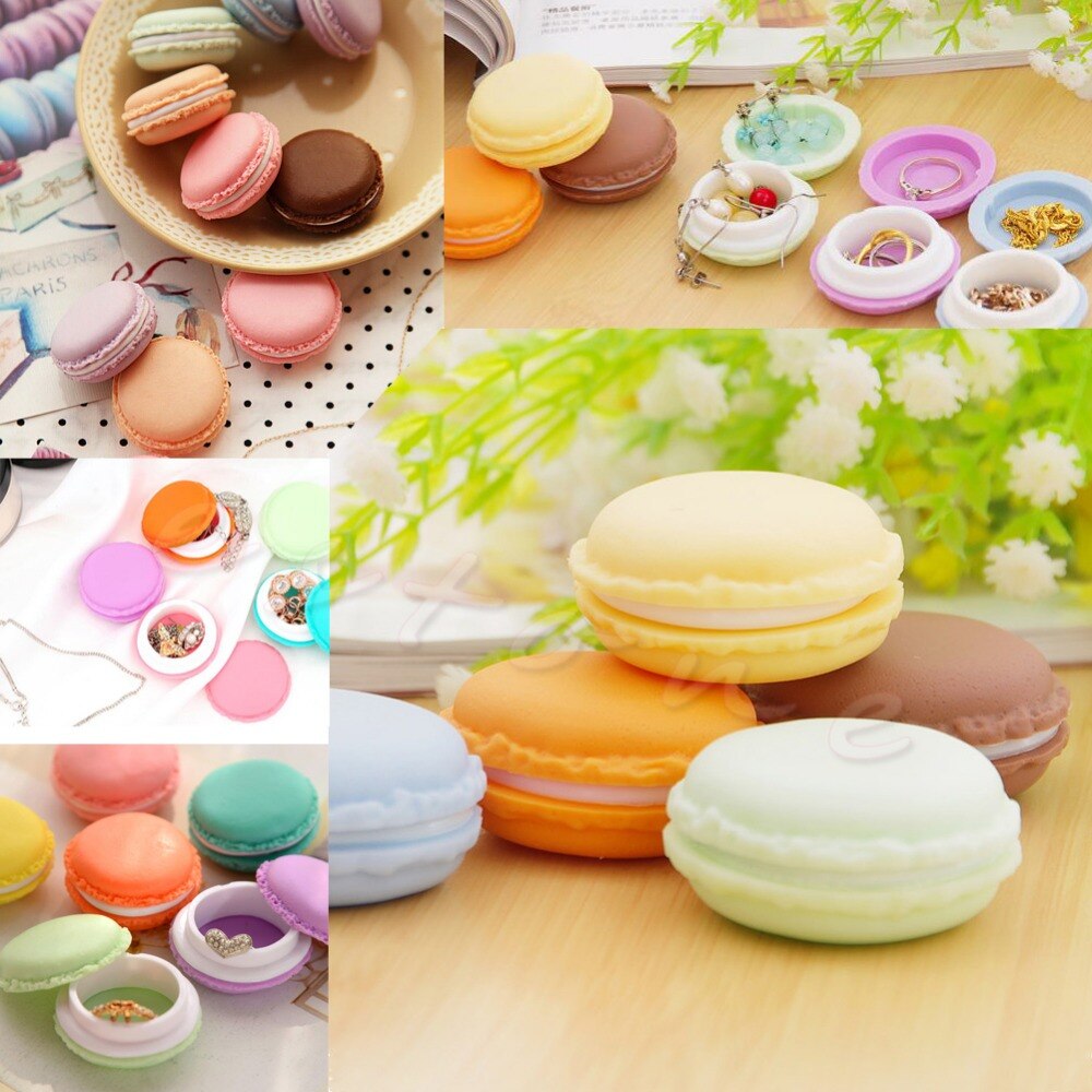 Lovely Macaron Cake Shape Ring Necklace Earrings J... – Vicedeal