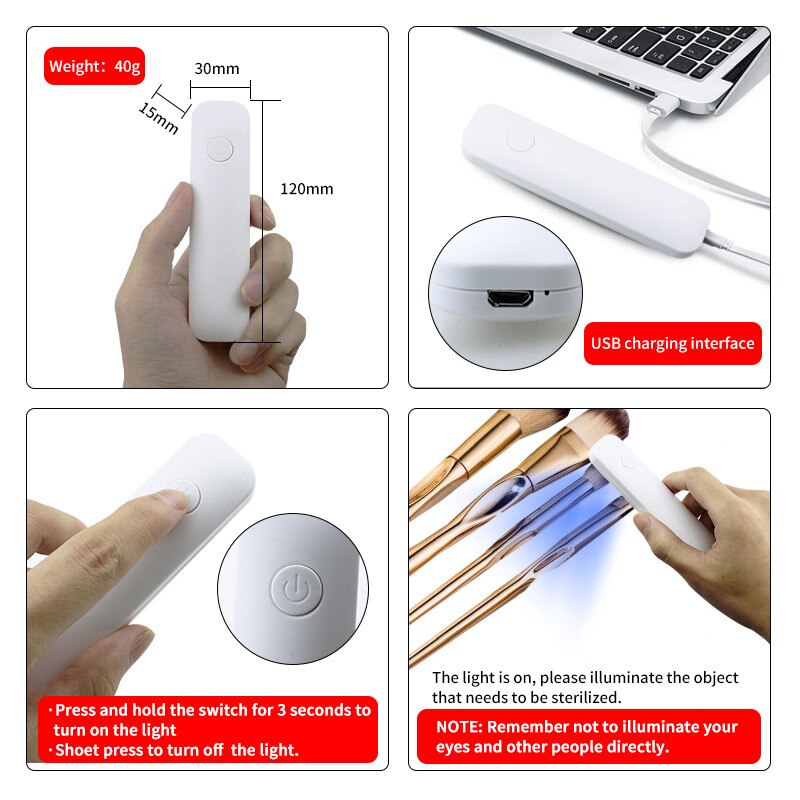 10000H 500mAh 3.7V USB Charging Handheld portable ... – Vicedeal