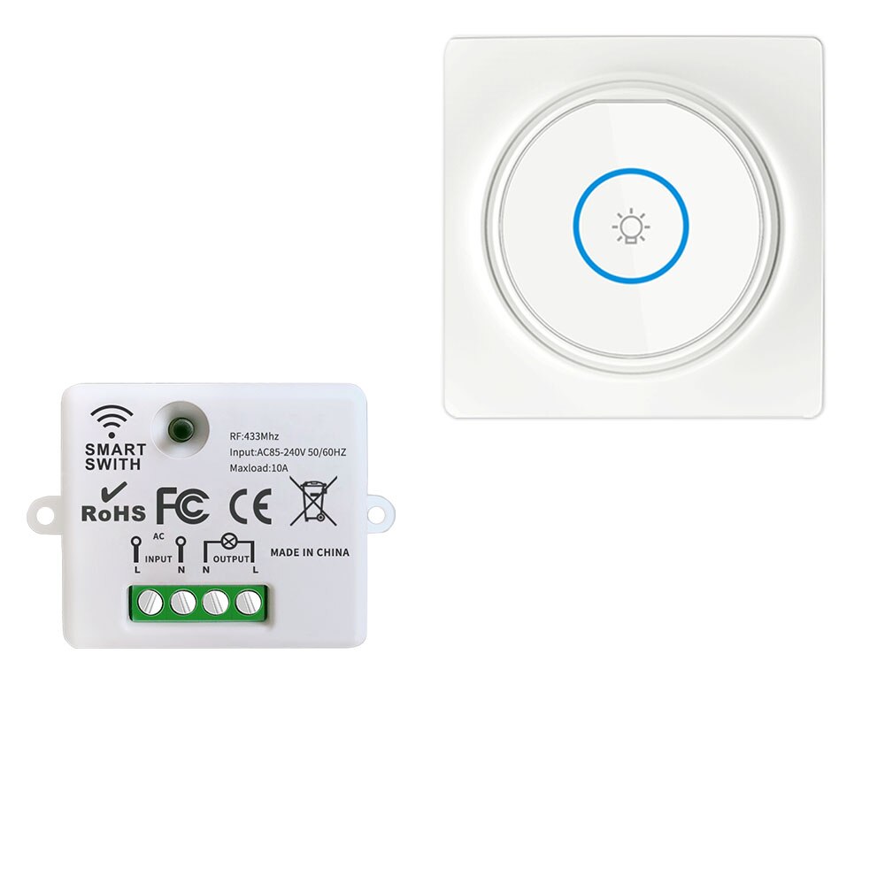 433mhz Rf Wireless Kinetic Switch Self-Powered Wal... – Vicedeal