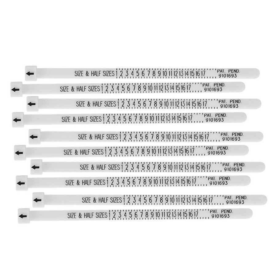 10pcs/Set US Size Sizer Finger Gauge Sizer Jewelry... – Grandado