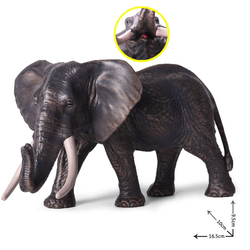 Female African Elephant Toy Figure. – Grandado