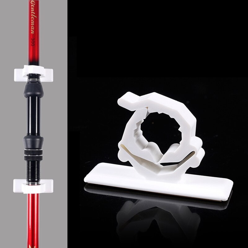 2Pcs Fishing Rod Buckles Wall Paste Buckles Fishin... – Grandado