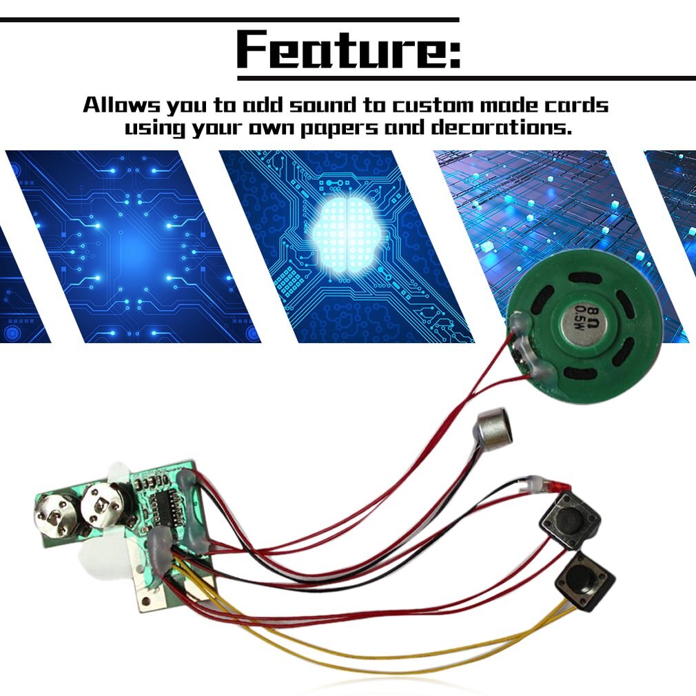 Kid Adult Sound Recordable Voice Module For Greeti... – Grandado