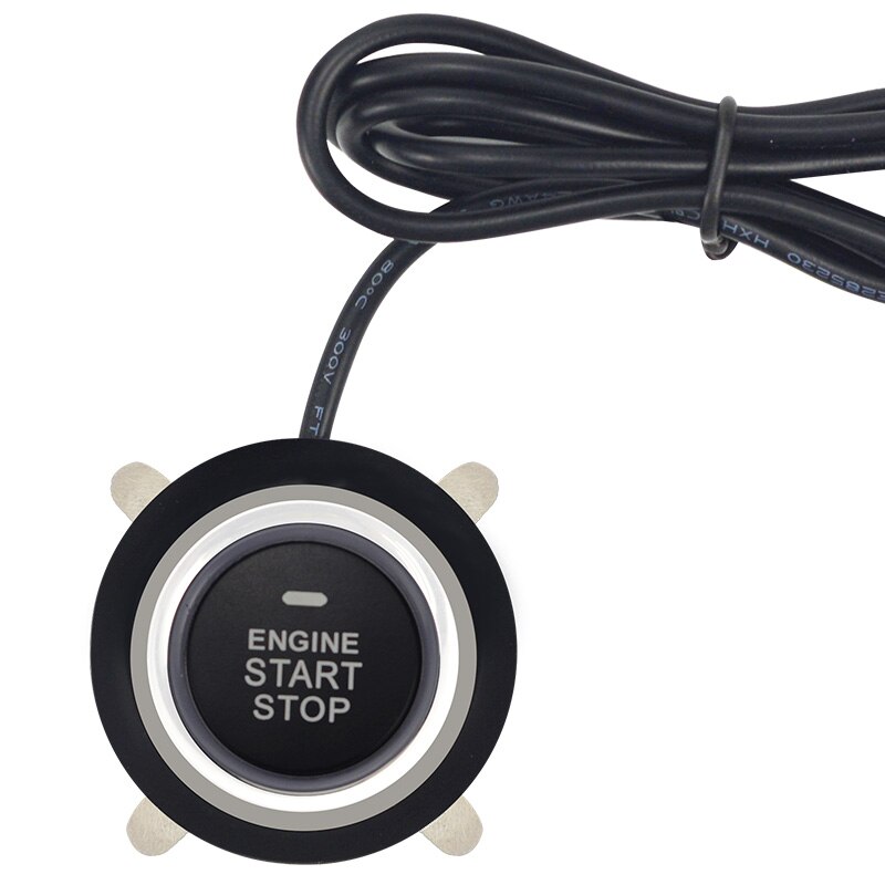 12V Auto Alarm Een Start Stop Knop Motor Drukknop ... – Grandado