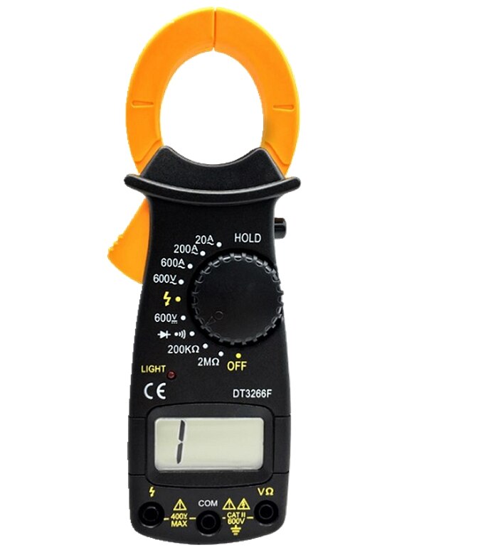 Mini type digital clamp meter DT(CM)-3266F ammeter... – Vicedeal