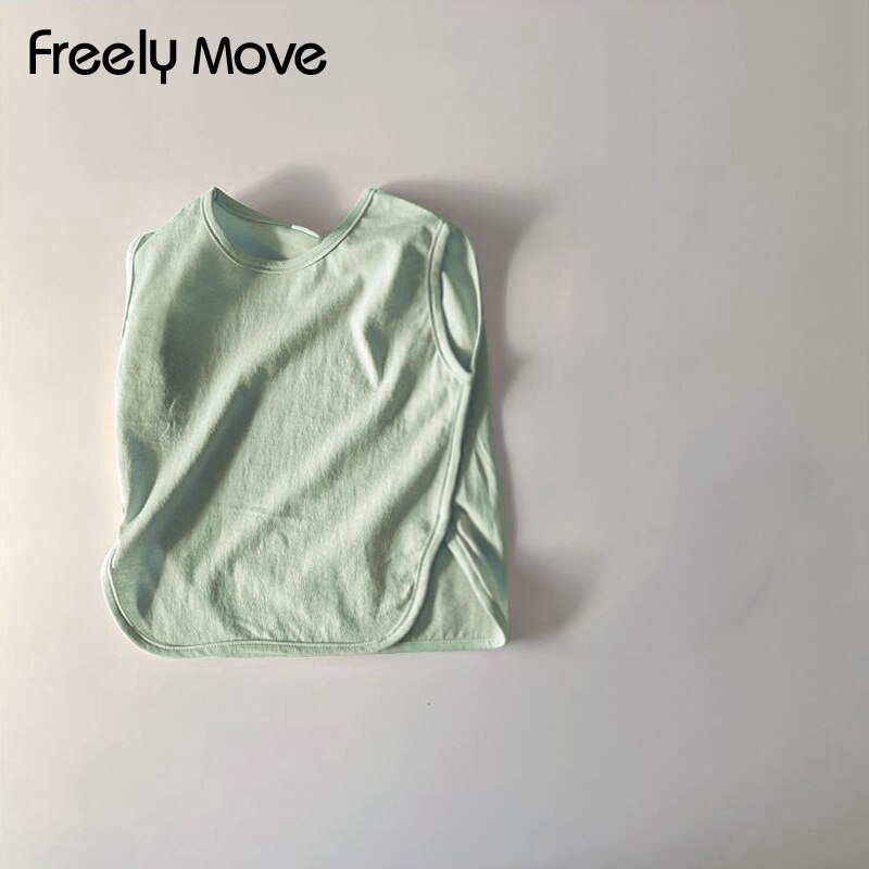 Freely Move 2022 Summer Vintage White Tops Girls B... – Grandado