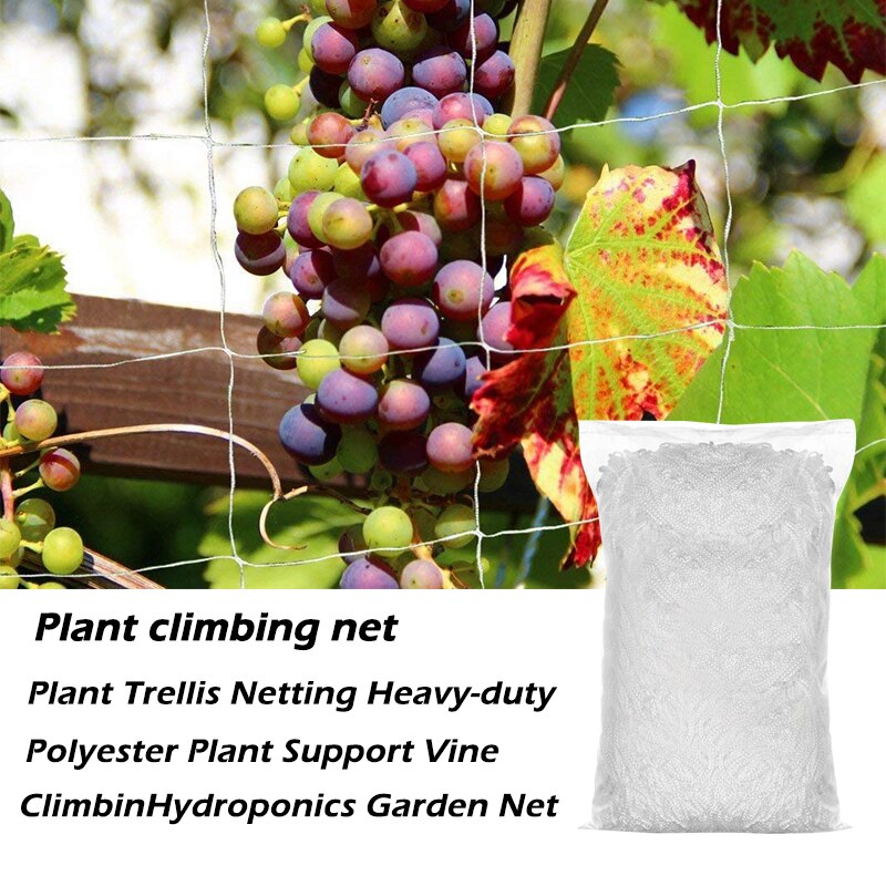 1Pc Polyester Garden Planting Climbing Net Outdoor... – Vicedeal