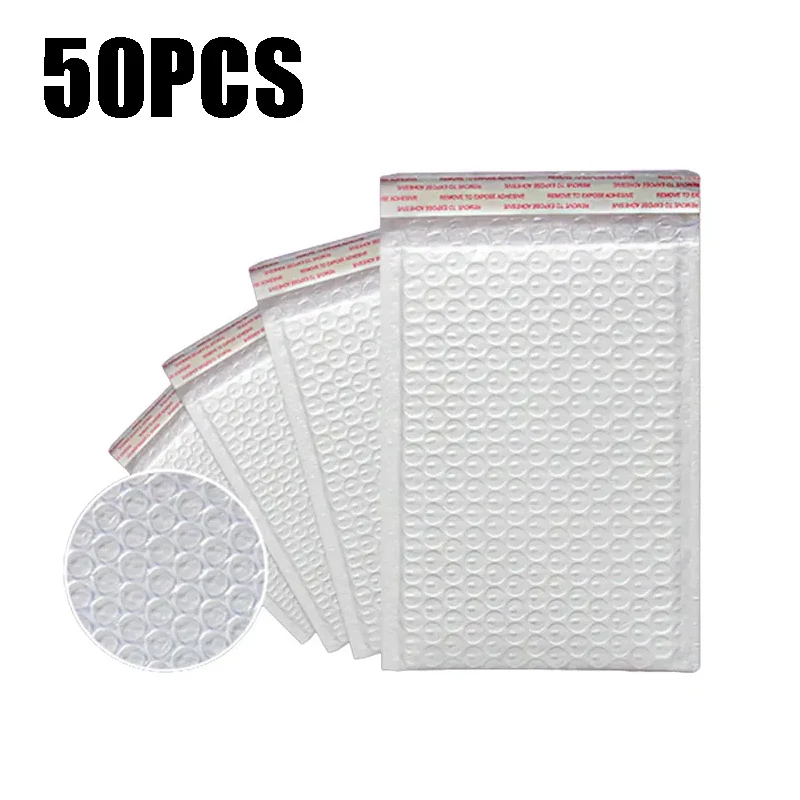 50/100Pcs Bags White Foam Envelope Bubble Mailers ... – Grandado