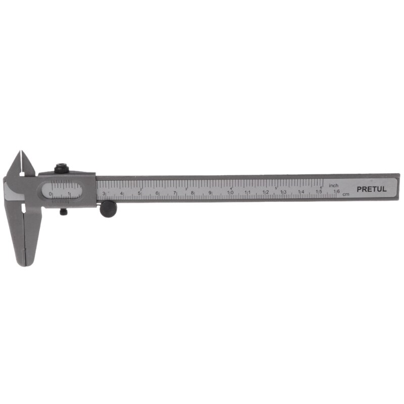 Vernier Caliper 6" 0-160mm Stainless Steel Me... – Grandado