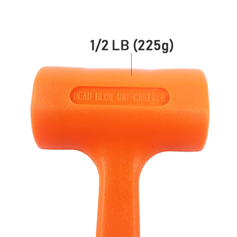 0.5lb orange død slag hammer blød gummi unicast no... – Grandado