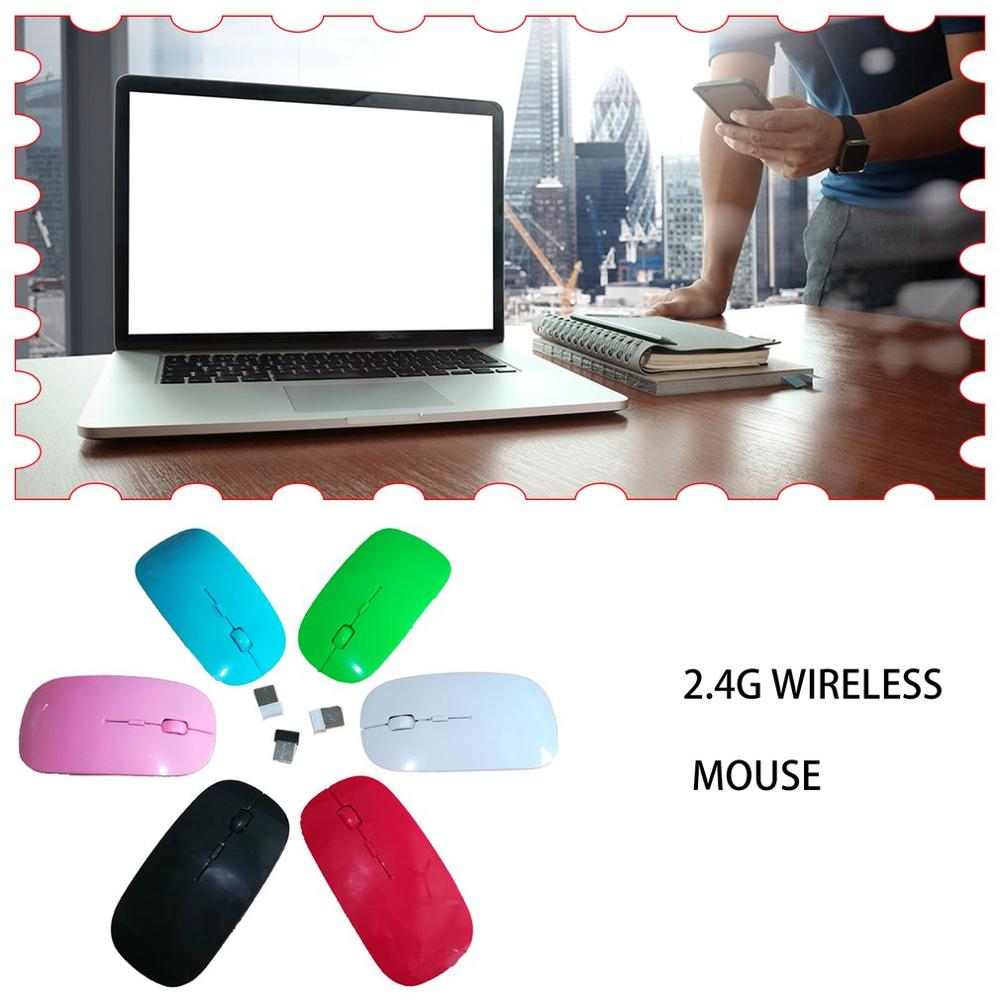 2.4G Draadloze Muis Met Usb-ontvanger Mini Draagba... – Vicedeal