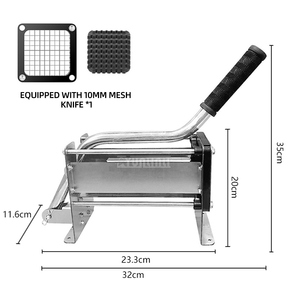 Household Manual Potato Strip Cutter 10mm/12mm/14m... – Grandado