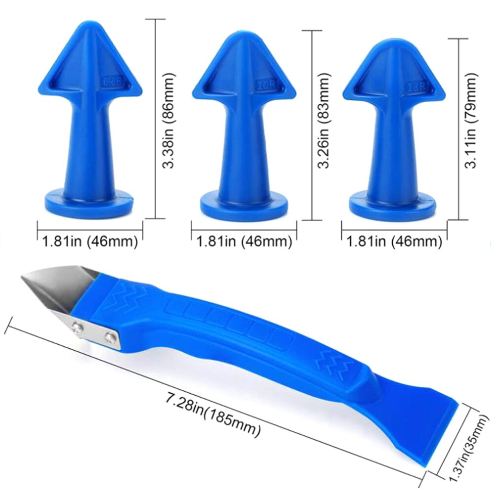 4 Stks/set Siliconen Remover Kalefateren Finisher ... – Grandado