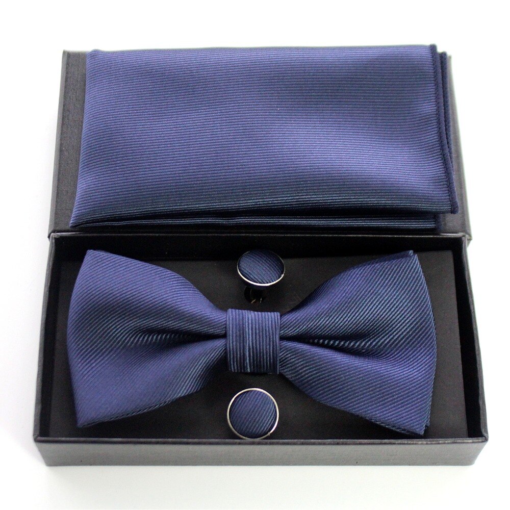JEMYGINS BowTie Men's Formal Tie Bow Pocket Square... – Grandado