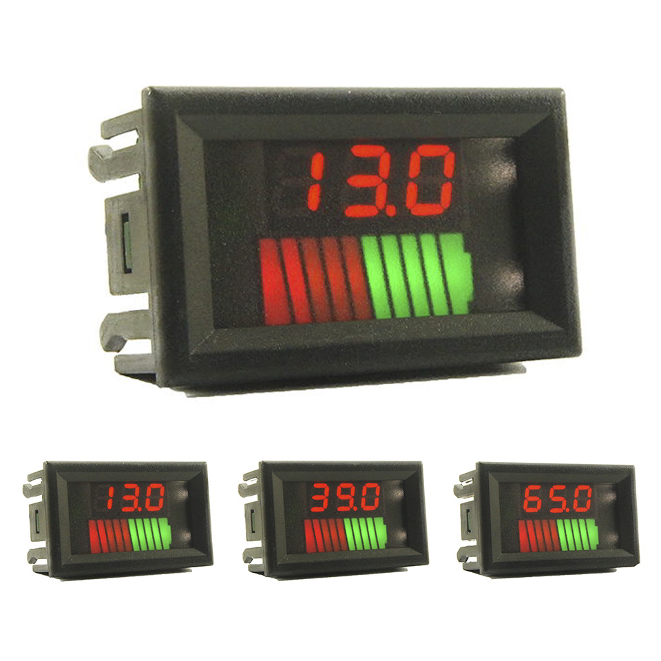 10 Segment Battery Level LED Display Lithium Batte... – Grandado