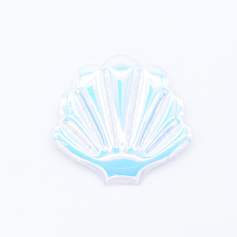 12Pcs 42*40mm Glitter PU Shell Padded Applicaties ... – Grandado