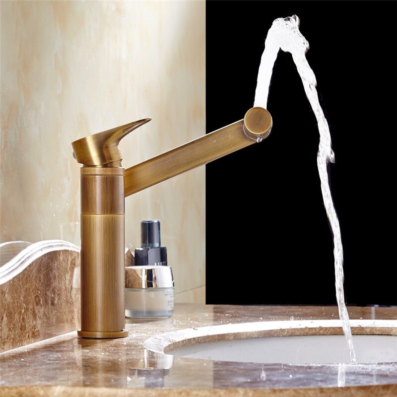 Badkamer Kraan Antieke Bronzen Afwerking Messing B... – Grandado