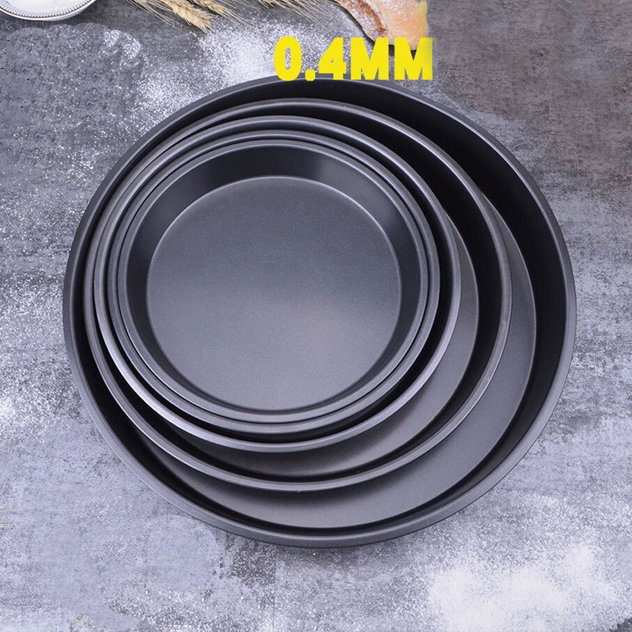 Pizza tray ,8",10",12",14"Non-stick oven bake tray... – Grandado