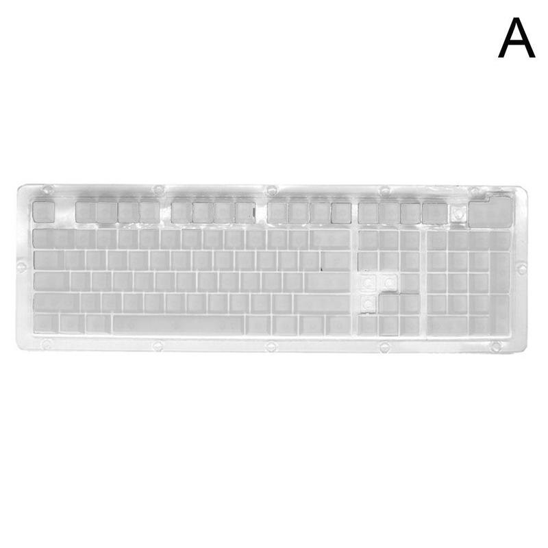 104 Keys Transparent ABS Keycaps Backlit Keycap Fo... – Grandado