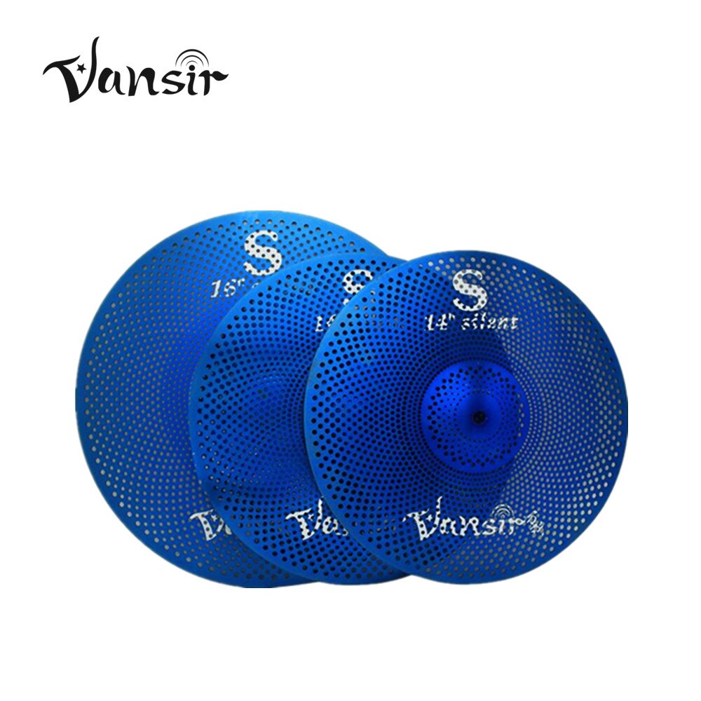 Vansir 16" Crash High Grade Quiet Cymbals Silent C... – Vicedeal