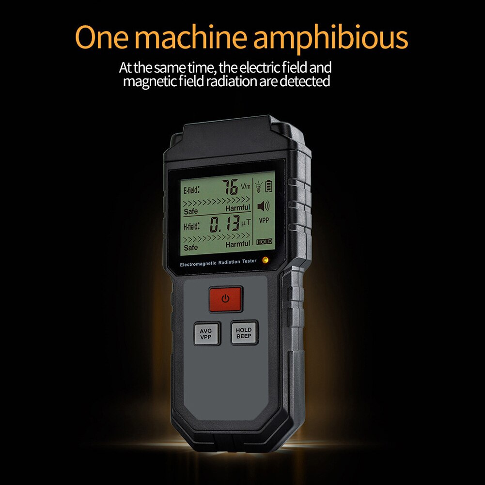 ET825 Handheld LCD Digital EMF Meter Electromagnet... – Grandado