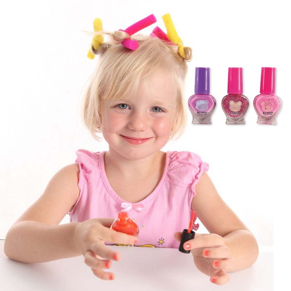 Portable Non-Toxic Children's Cosmetics Toy Kids P... – Grandado