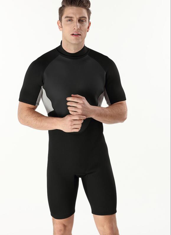 short man neoprene wet suit surfing 2mm wetsuit ka... – Vicedeal