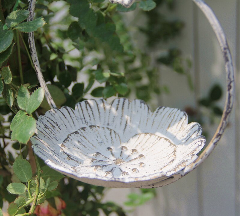 hand craft retro rustic metal bird feeder ideas – Grandado