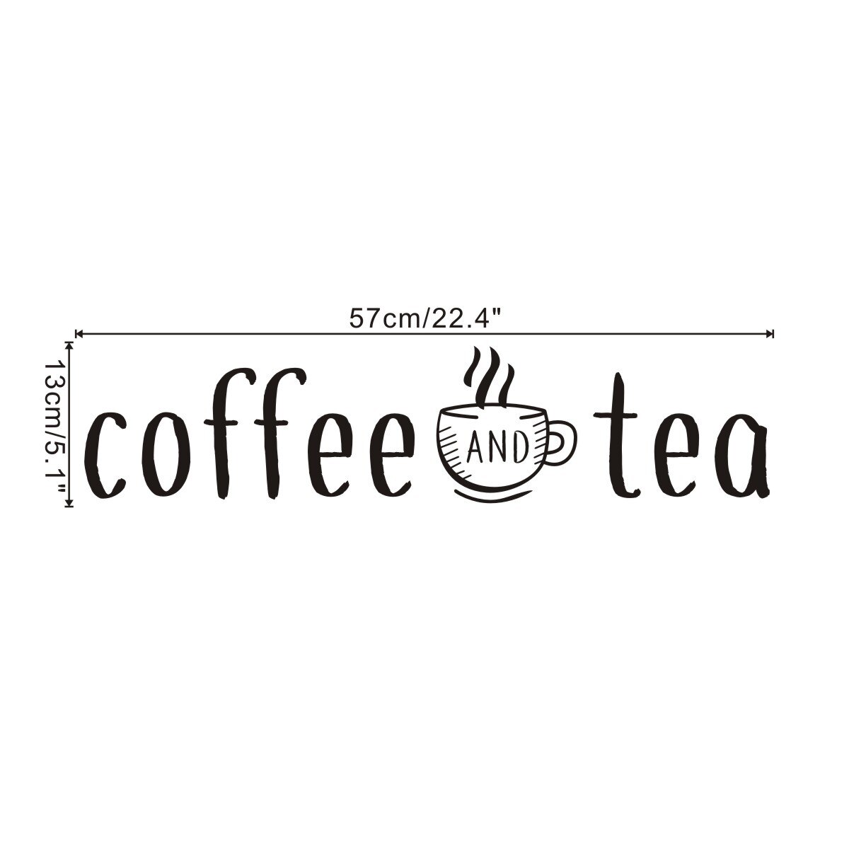 Coffee And Tea Wall Stickers Kitchen Decoration Wa... – Grandado