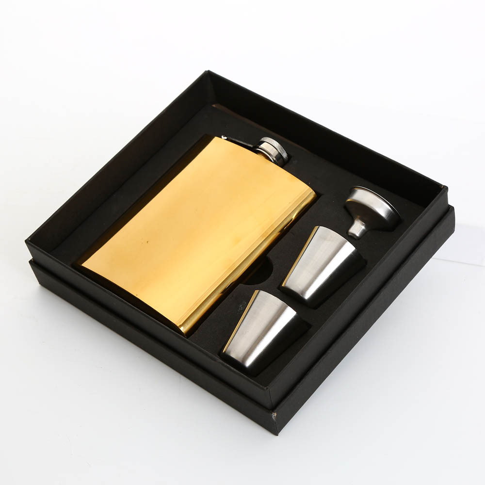 Plating colorful 8 OZ wine set Gold stainless stee... – Grandado