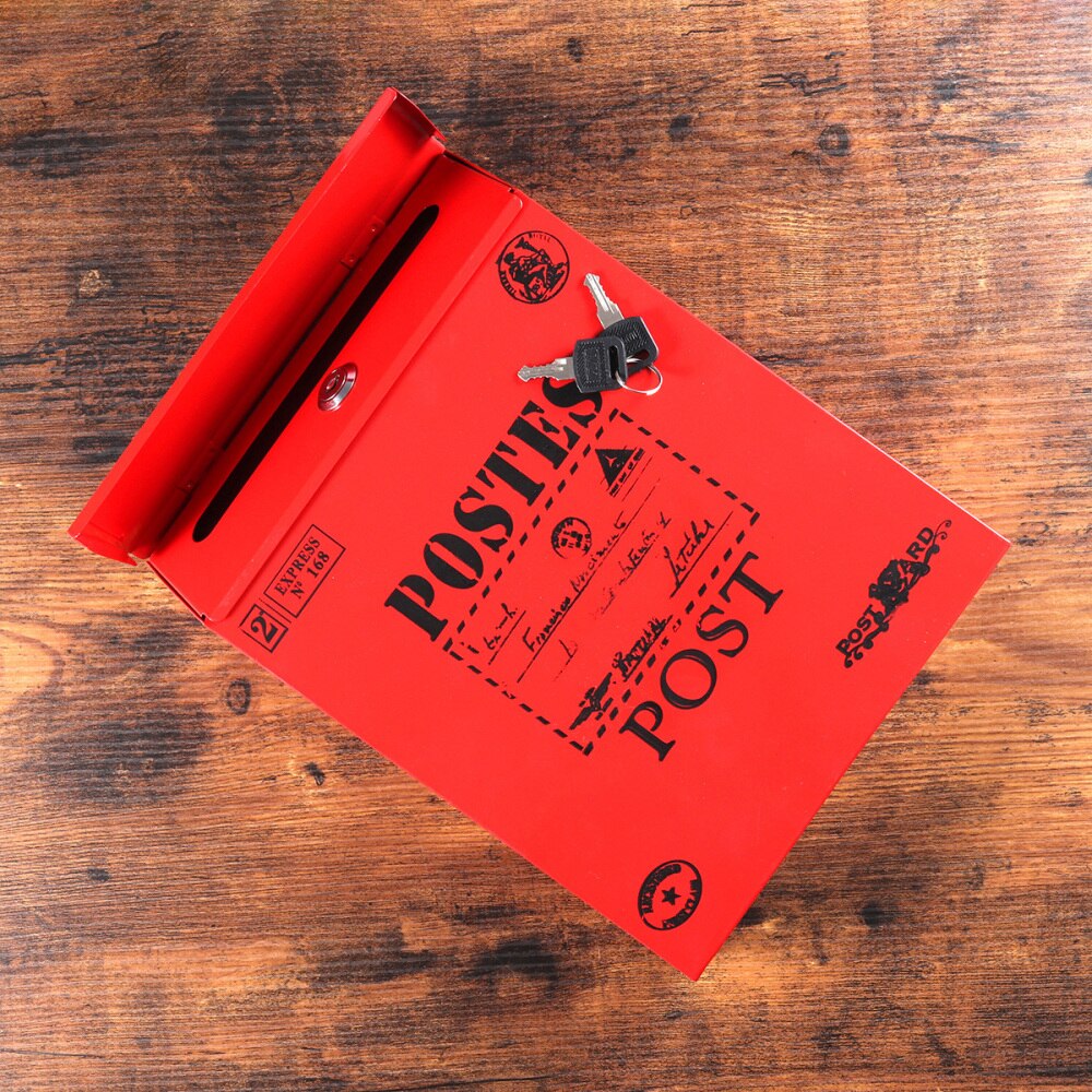 Platteland Mailbox Kleine Suggestie Box Ijzeren Pl... – Vicedeal