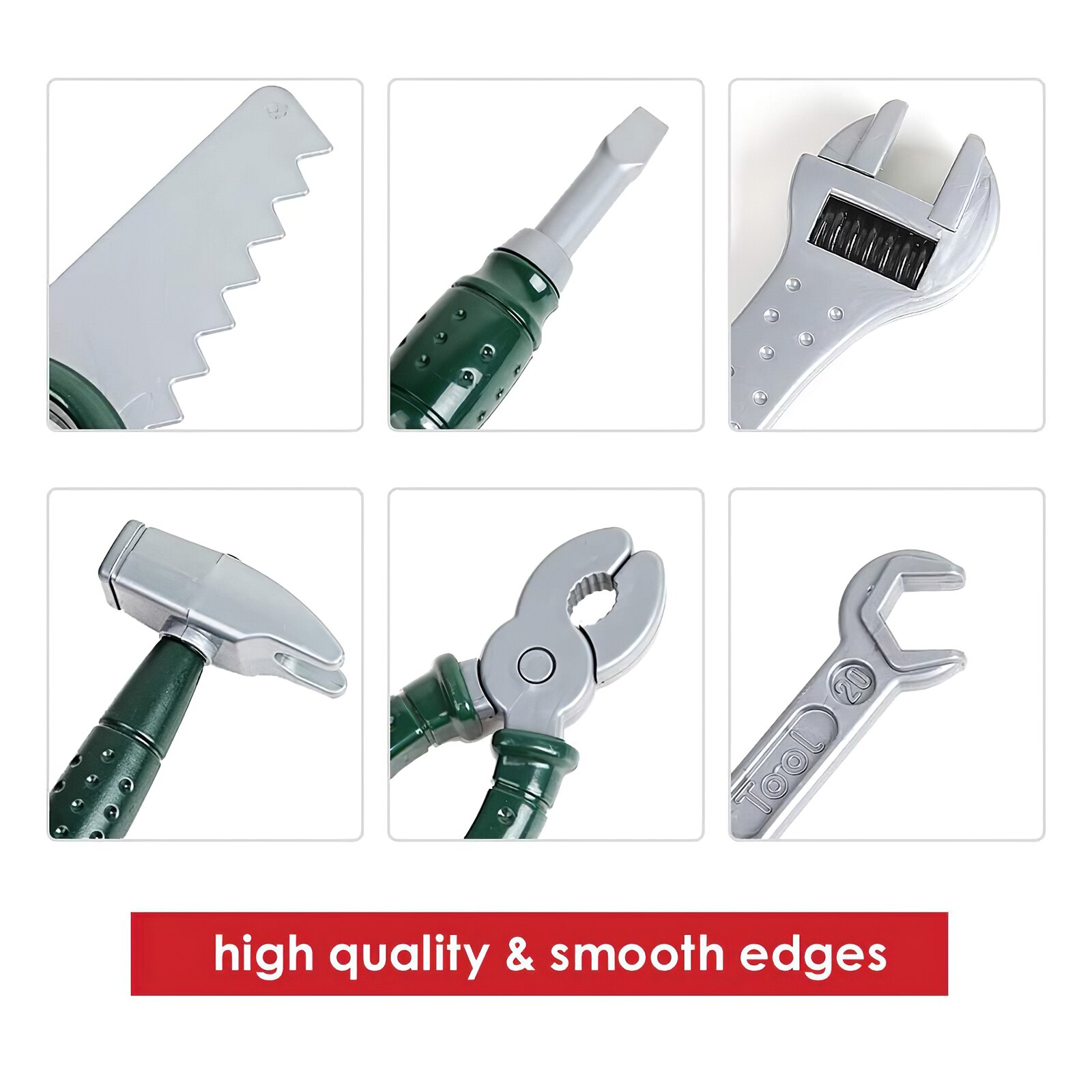 Simulation Realistic Kids Construction Tool Toy Ki... – Grandado