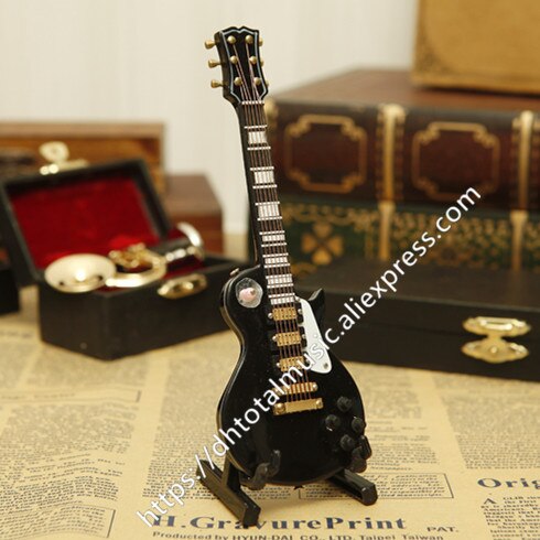Mini guitar miniature model elektrisk guitar model... – Grandado