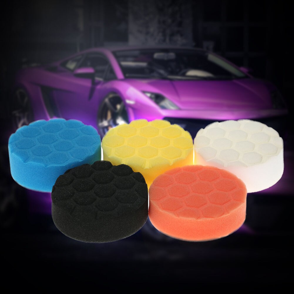 5Pc 3Inch Car Polishing Disc Self-Adhesive Buffing... – Grandado